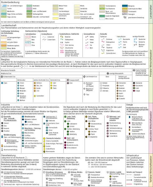 Diercke Weltatlas - Kartenansicht - Wirtschaftskarte - Systematik - 978-3-14-100700-8 - 11 - 1 - 0